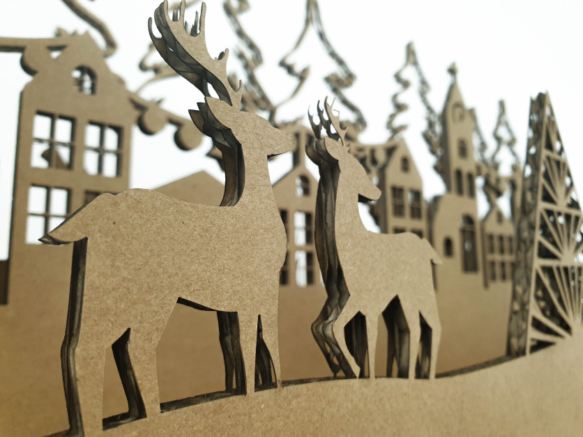5 laser cutter ideas for Christmas